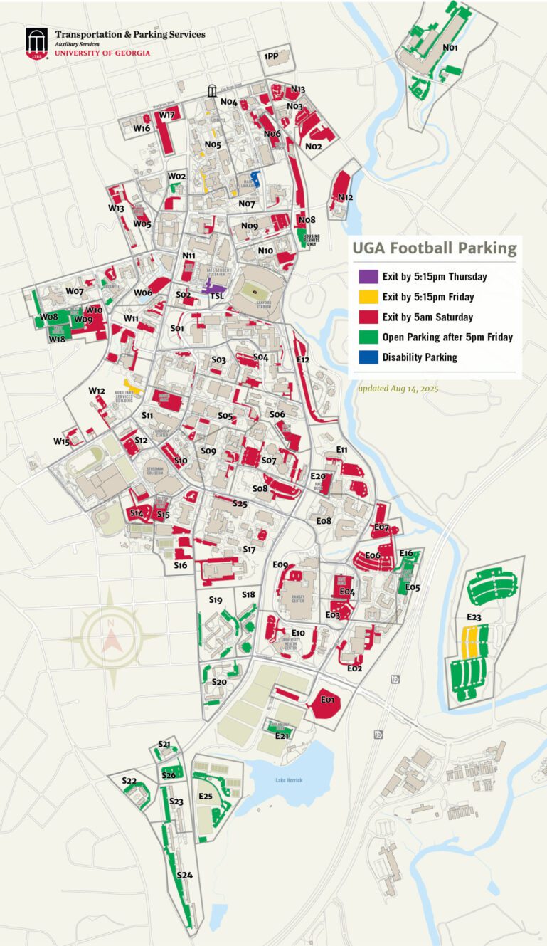 Ultimate Student’s Guide to UGA Parking | Rambler Athens (Updated 2026)